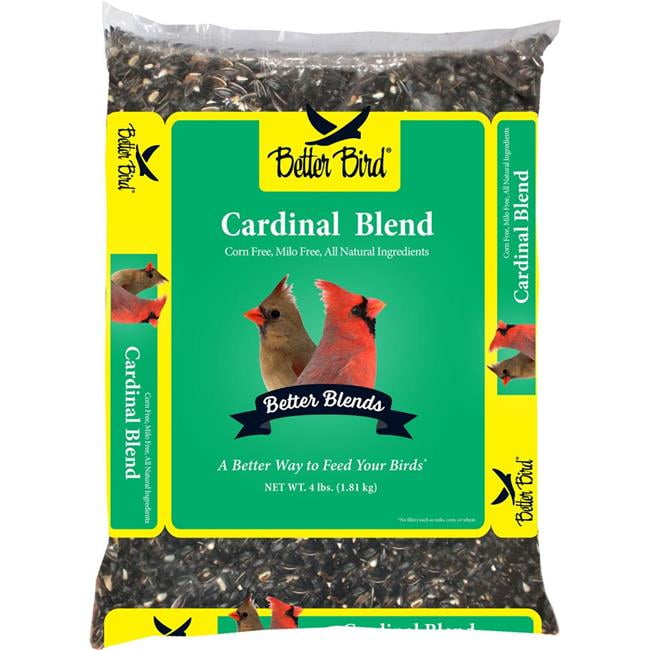 Better Bird 659040 Cardinal Blend - 4 lbs - Case of 6 - Walmart.com