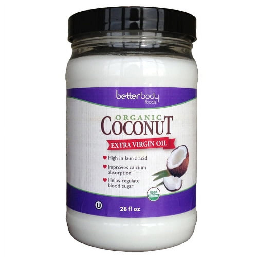 Better Body Foods Extra Virgin Coconut Oil (Pack of 10) - Walmart.com