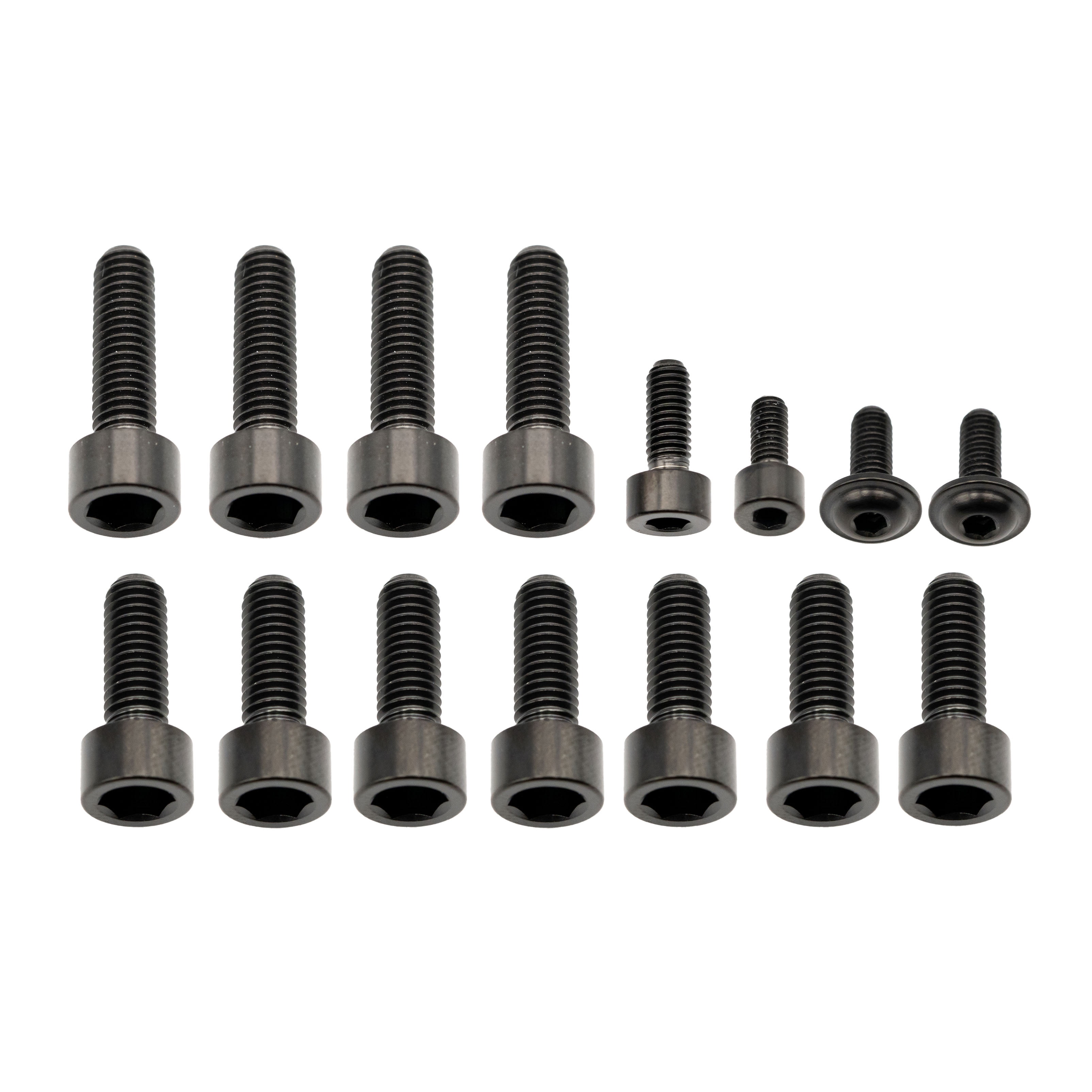Better Bolts Fox 40 Fork Titanium Bolt Kit, Grip, Black, 15/Count ...