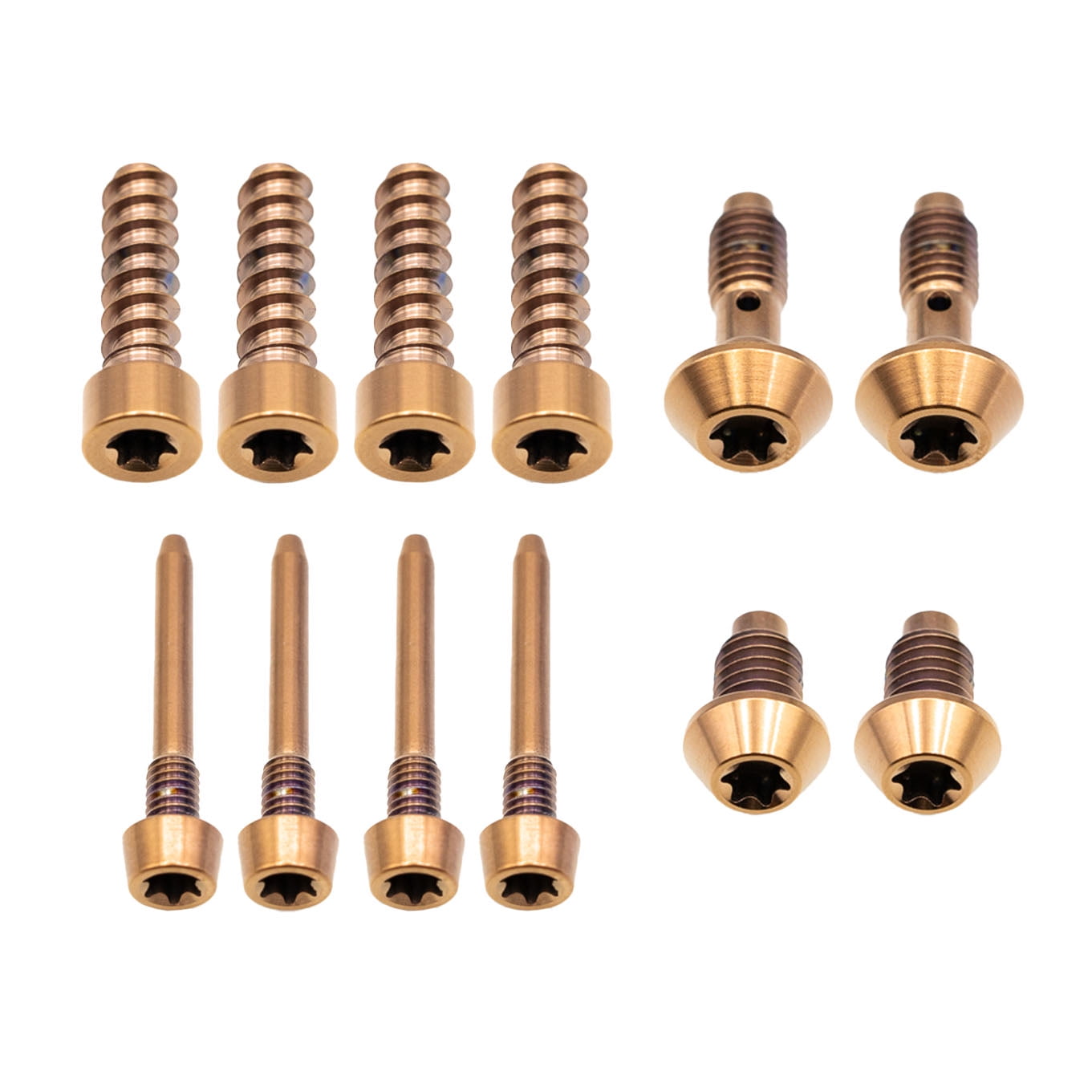Better Bolts Magura MT Ti Bolt Kit, Copper - Walmart.com