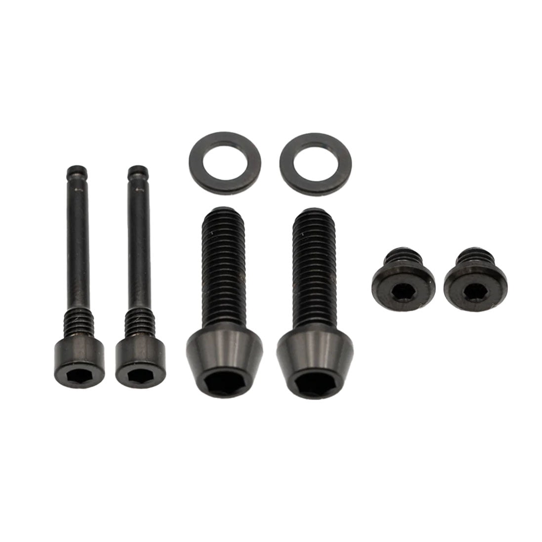 Better Bolts Shimano Brake Ti Bolt Kit, XTR9120/9100/9200, Black ...