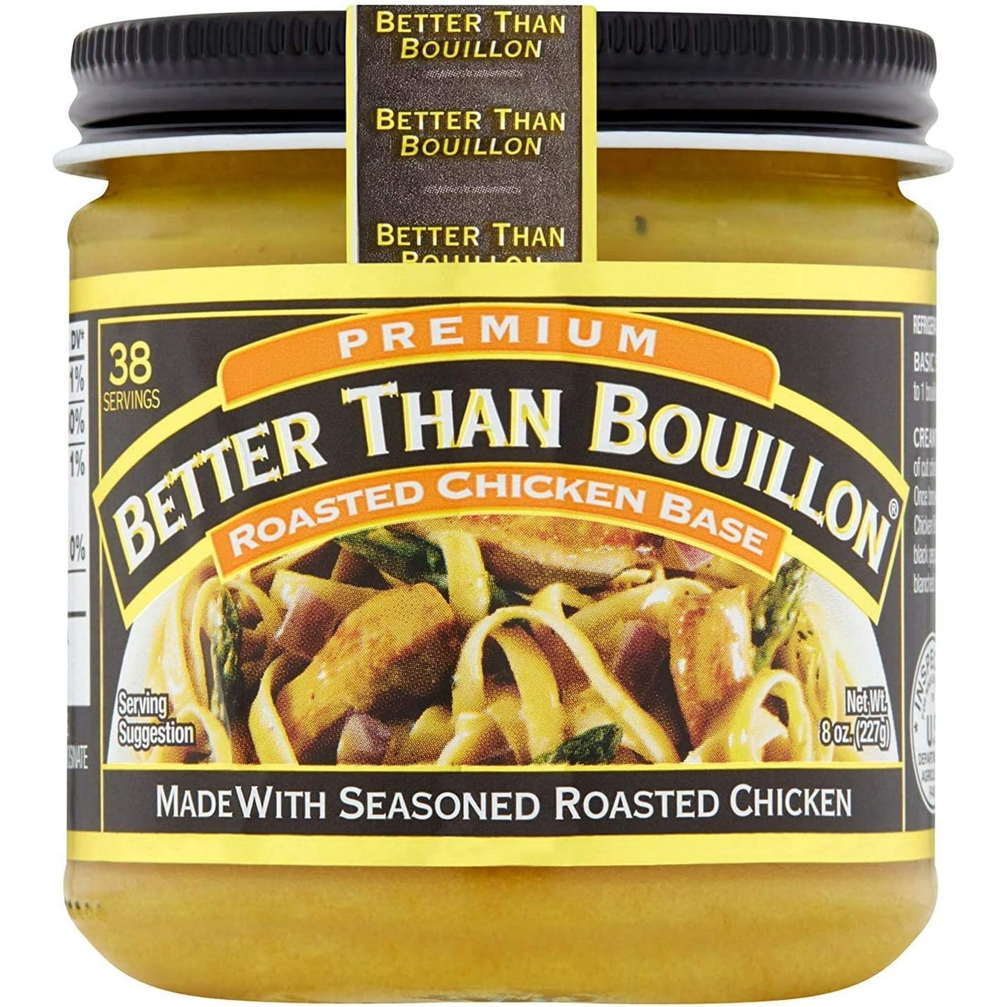 Better Than Bouillon Premium Roasted Chicken Base, Made with Seasoned ...