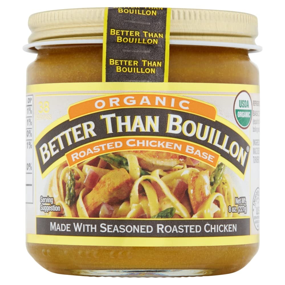 Better Than Bouillon TWE5 Organic Roasted Chicken Base, Made with ...