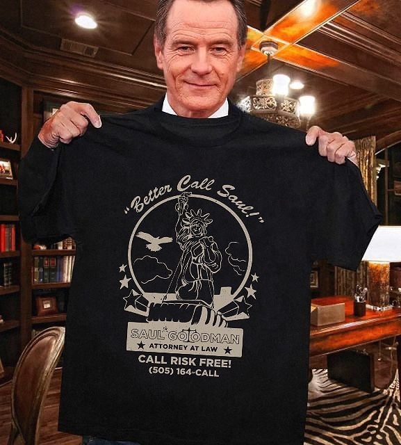 Better Call Saul - Call Risk Free Ver Grey - Saul Goodman - T-Shirt ...