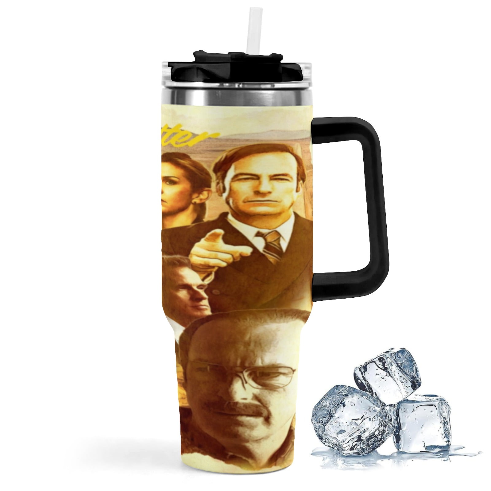 Better Call Saul Large capacity car cup has an iconic print, is durable ...