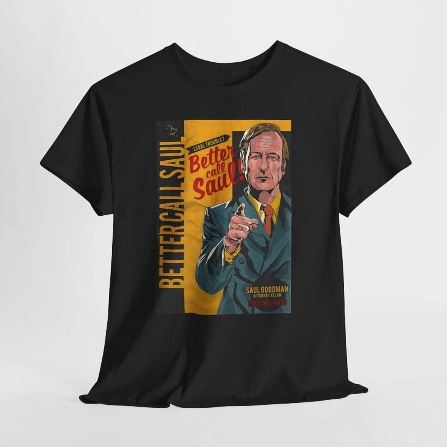 Better Call Saul T-Shirt - Unisex, Sizes S-5XL, The Basic Shop ...