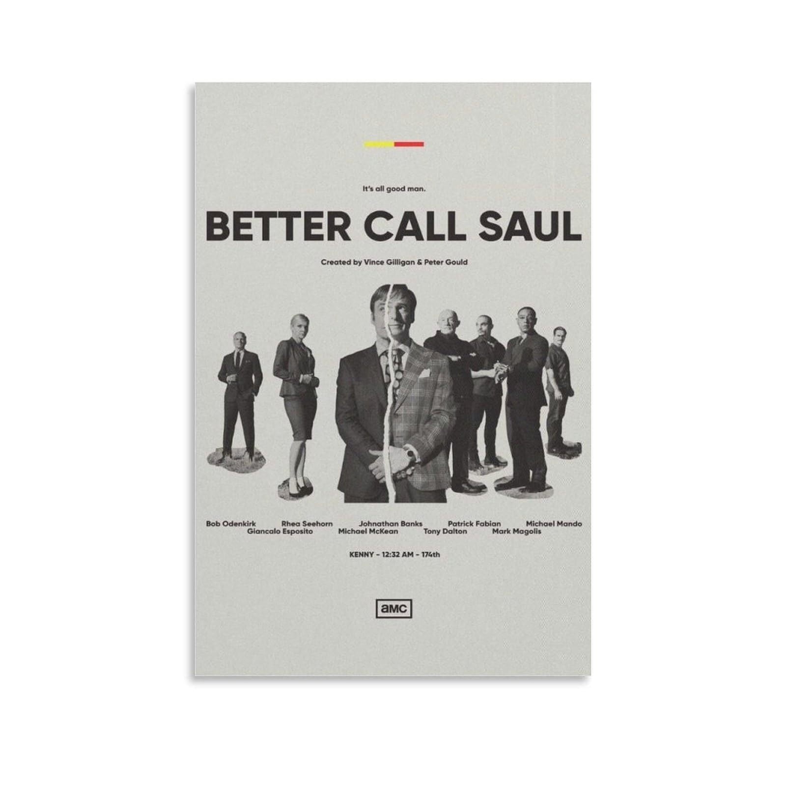Better Call Saul TV Series Poster 17 Canvas Wall Art For Room Aesthetic ...