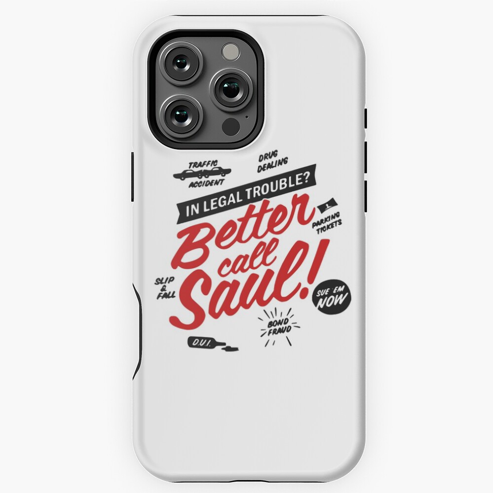 Better Call Saul TV Show Fan Art Phone Case for iPhone 16 15 14 13 12 ...