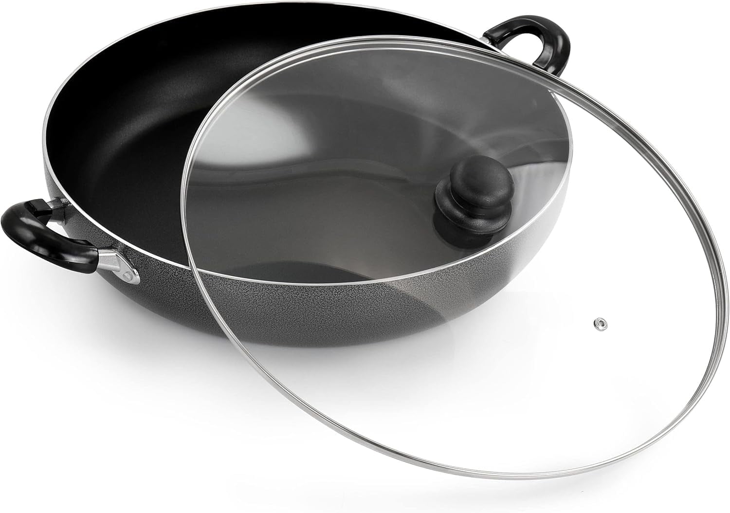 Better Chef 16 Inch Deep Fryer Pan – Large Stovetop Nonstick Frying Pan ...