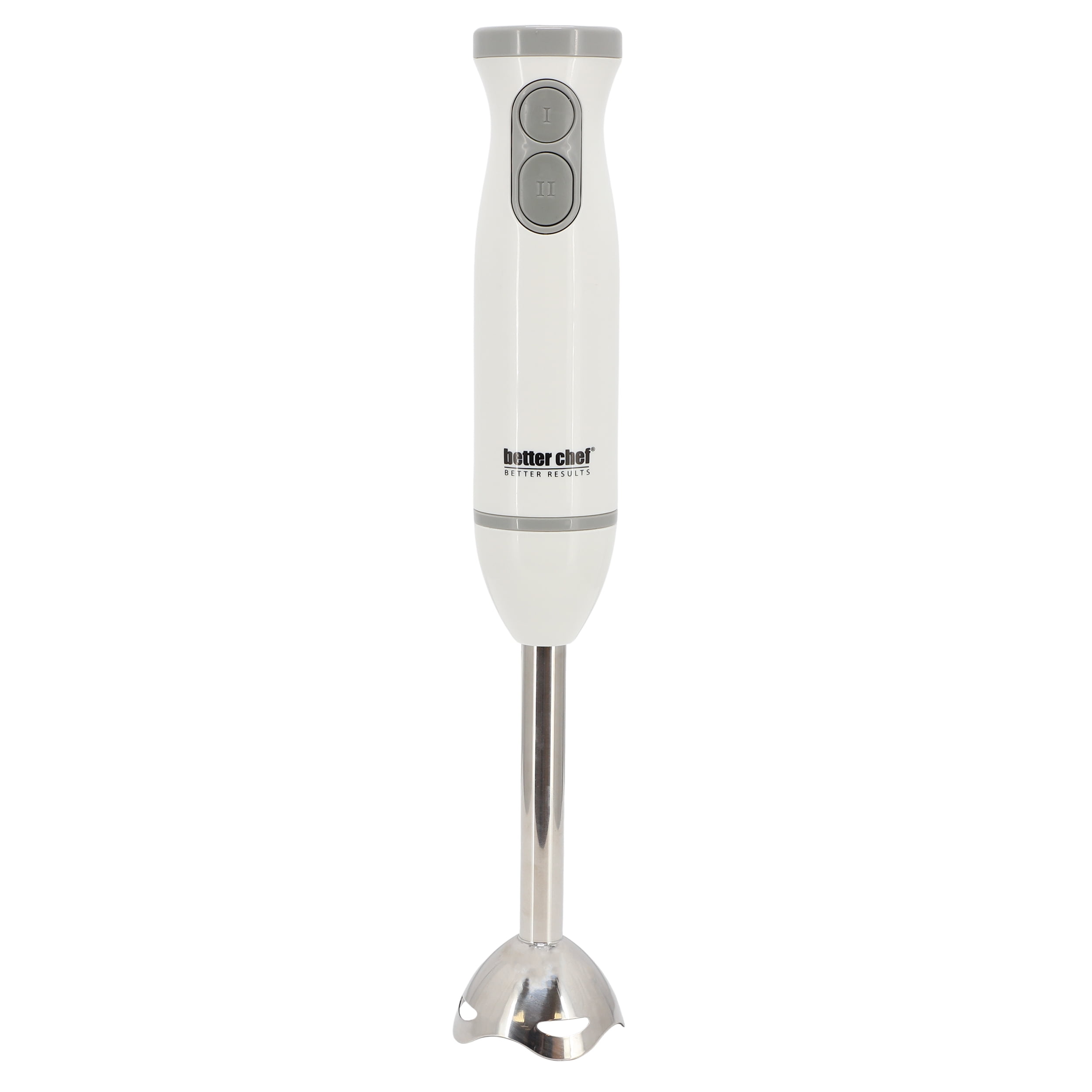 Better Chef 2-Speed 150-Watt Immersion Hand Blender in White - Walmart.com