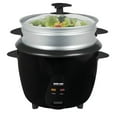 Better Chef 5 Cup Rice Cooker with Food Steamer Attachment - Walmart.com