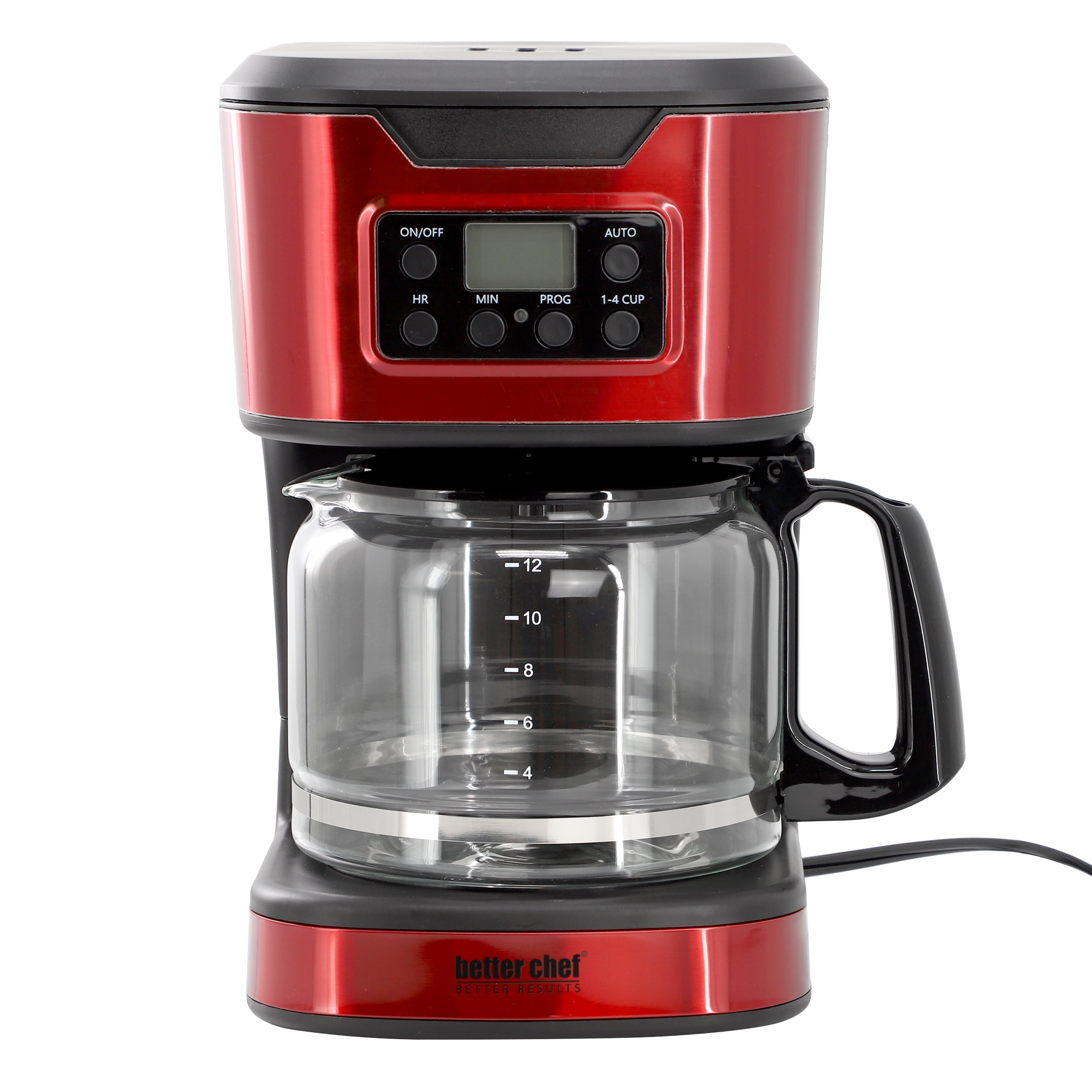 Better Chef IM-127R 12-Cup Digital Coffee Maker - Walmart.com