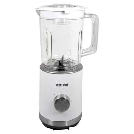 Better Chef Compact Blender, 3 Cup Capacity, Black, 300 Watt Power ...