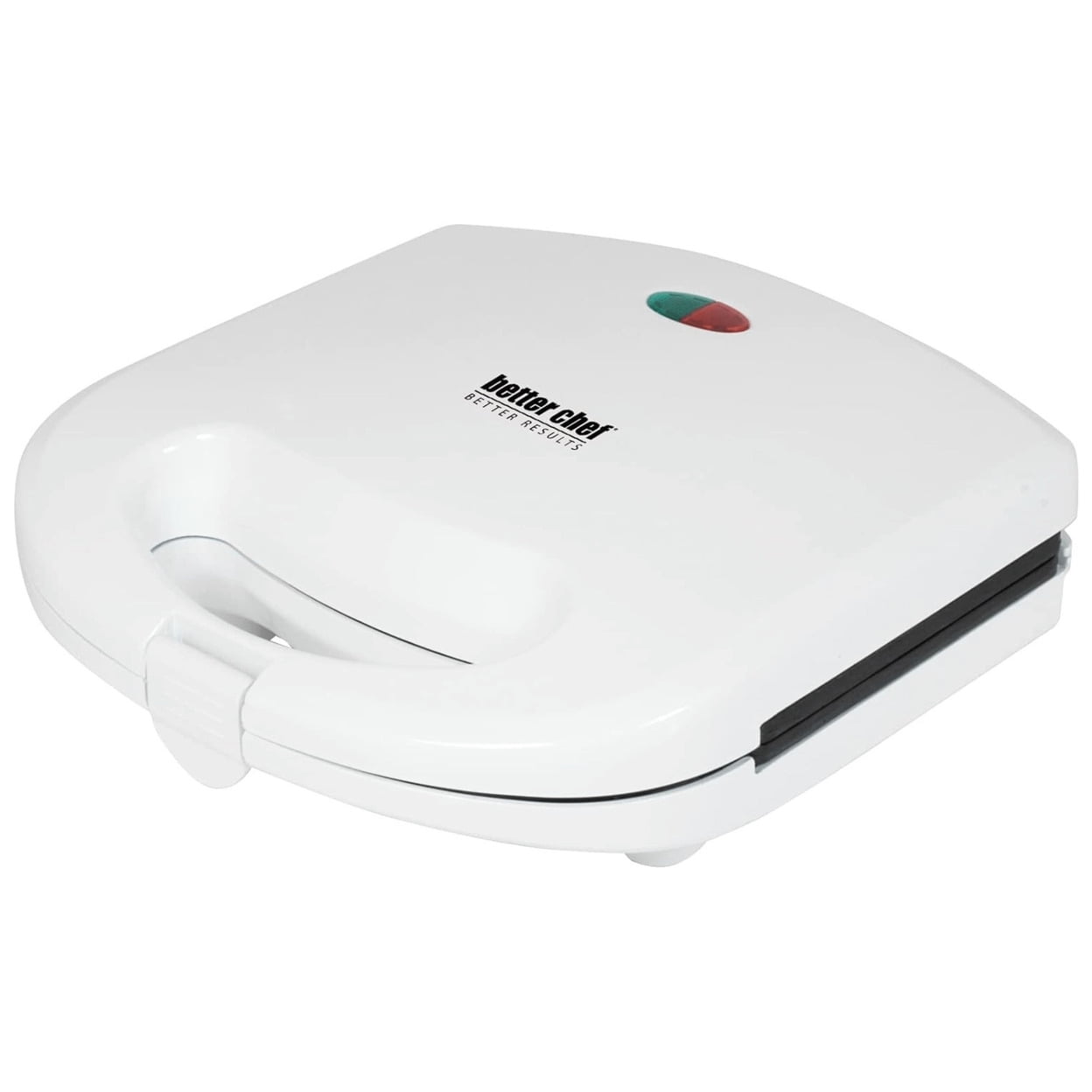 Better Chef Panini Contact Grill- White With Stainless Steel - Walmart.com