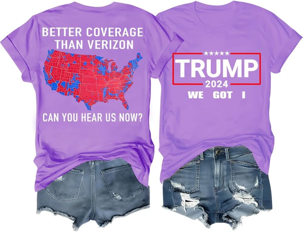 Better Coverage Than 5G Can You Hear Us Now Shirt, Better Coverage Than ...