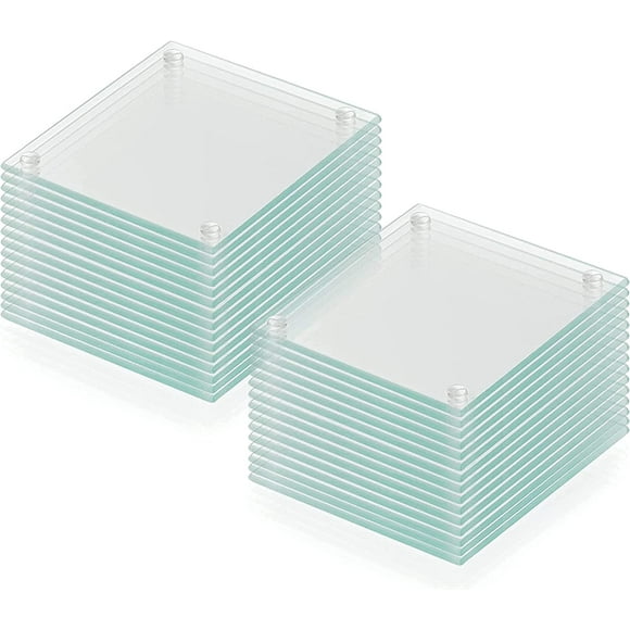 Clear Plastic Coasters