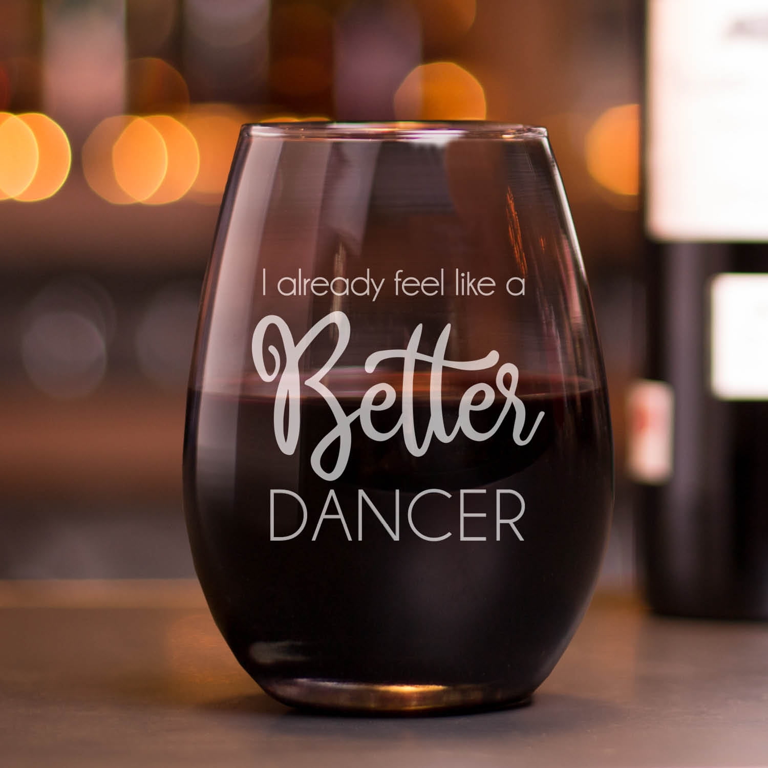 Better Dancer Stemless Wine Glass - Walmart.com