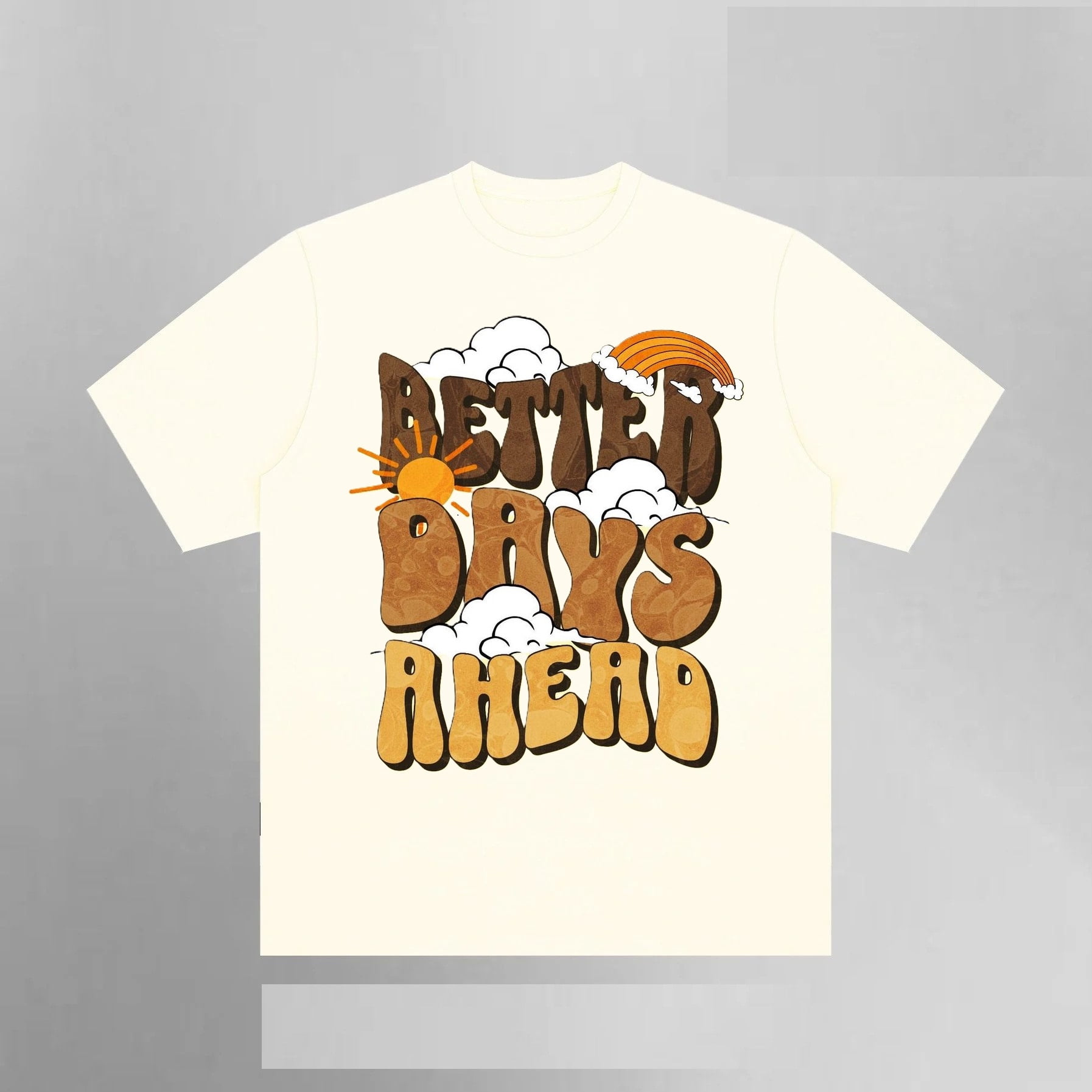 Better Days Ahead Tee, Simple Positive Message Shirt for Everyday hope ...