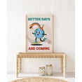 Better Days Are Coming Retro Office School Motivation Poster Unframed ...