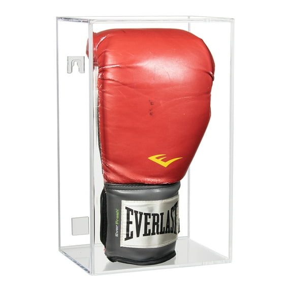 Better Display Cases Acrylic Boxing Glove Display Case with Clear Back ...
