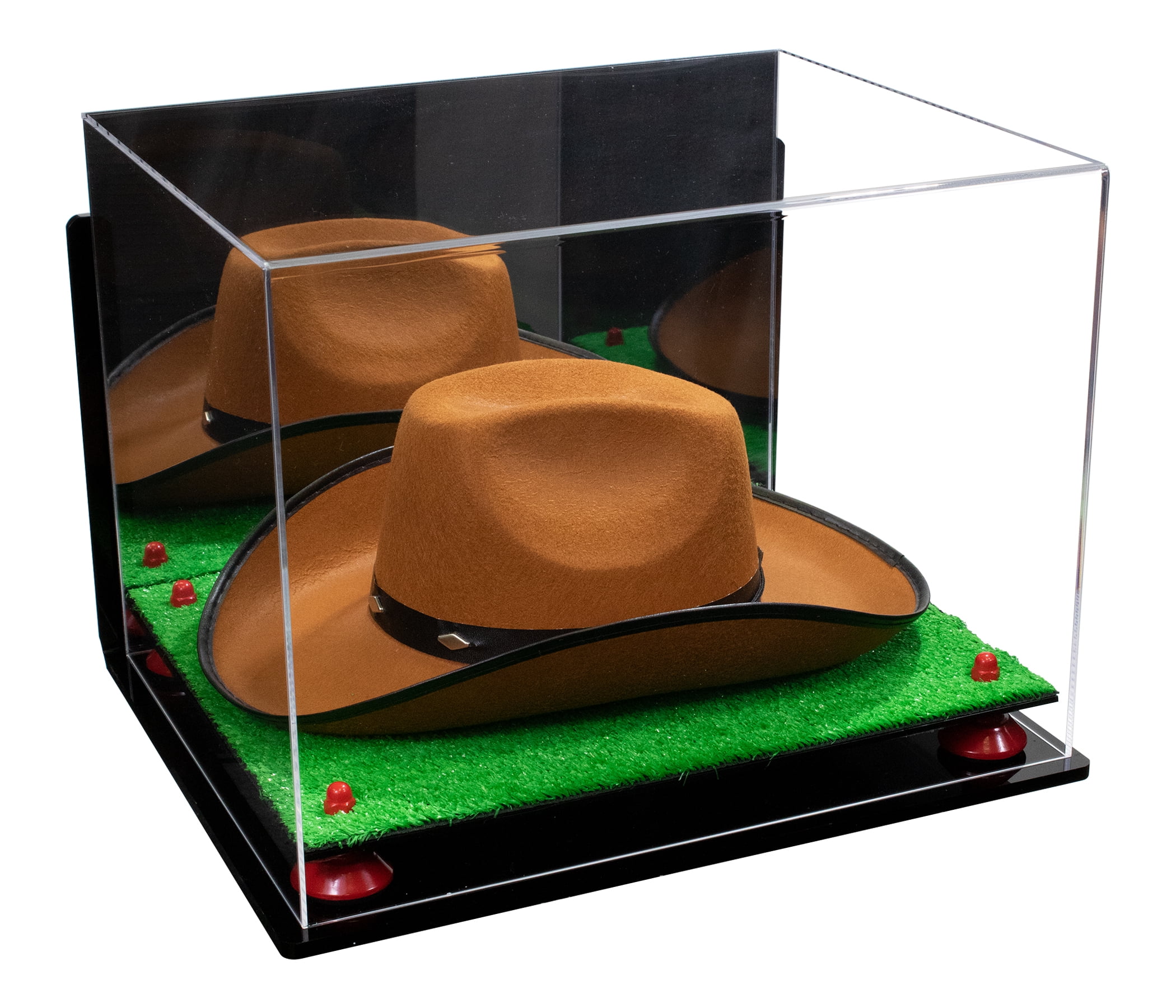 Better Display Cases Acrylic Cowboy Hat Display Case with Mirror Case ...