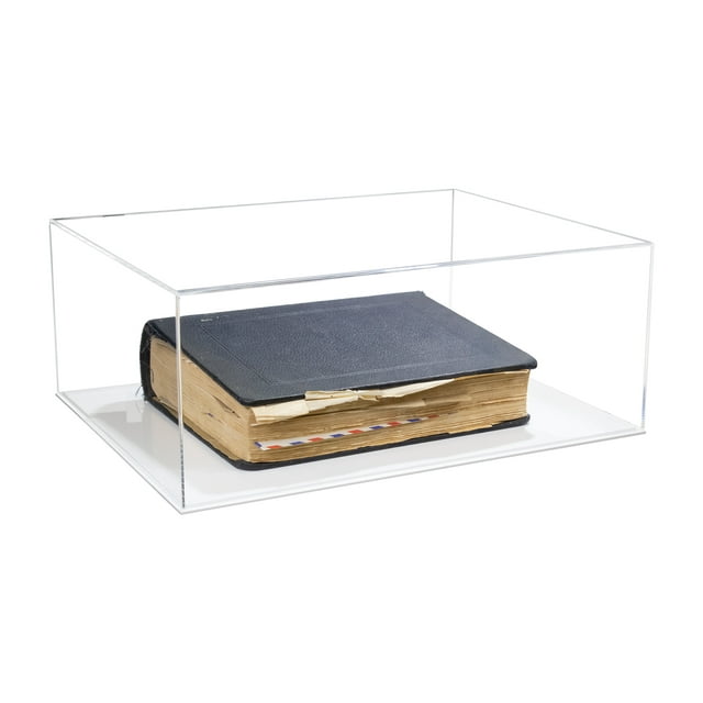 Better Display Cases Acrylic Large Book Display case with Clear Case ...