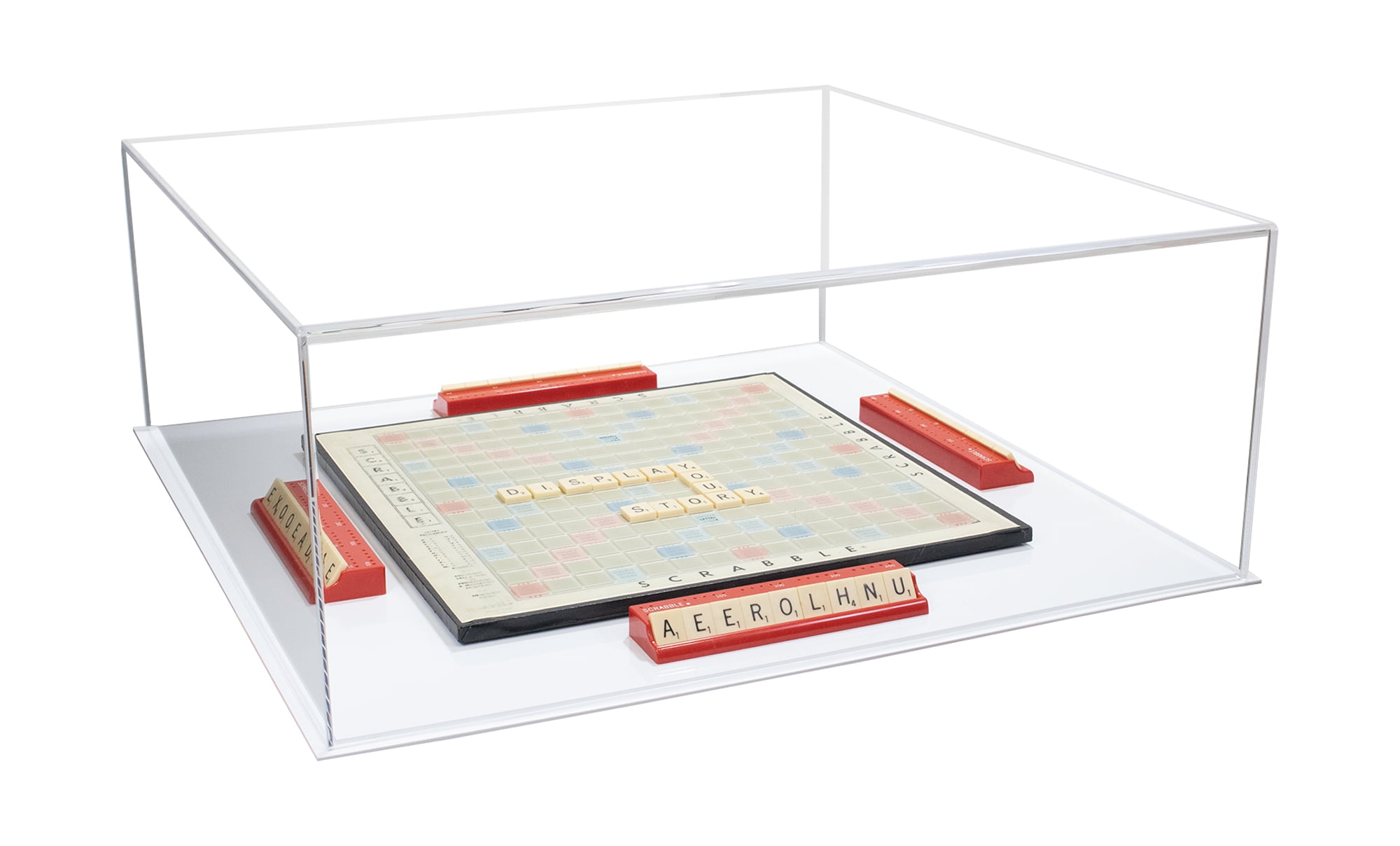 Better Display Cases Clear Acrylic Board Game, Cards, Puzzle, Tabletop ...