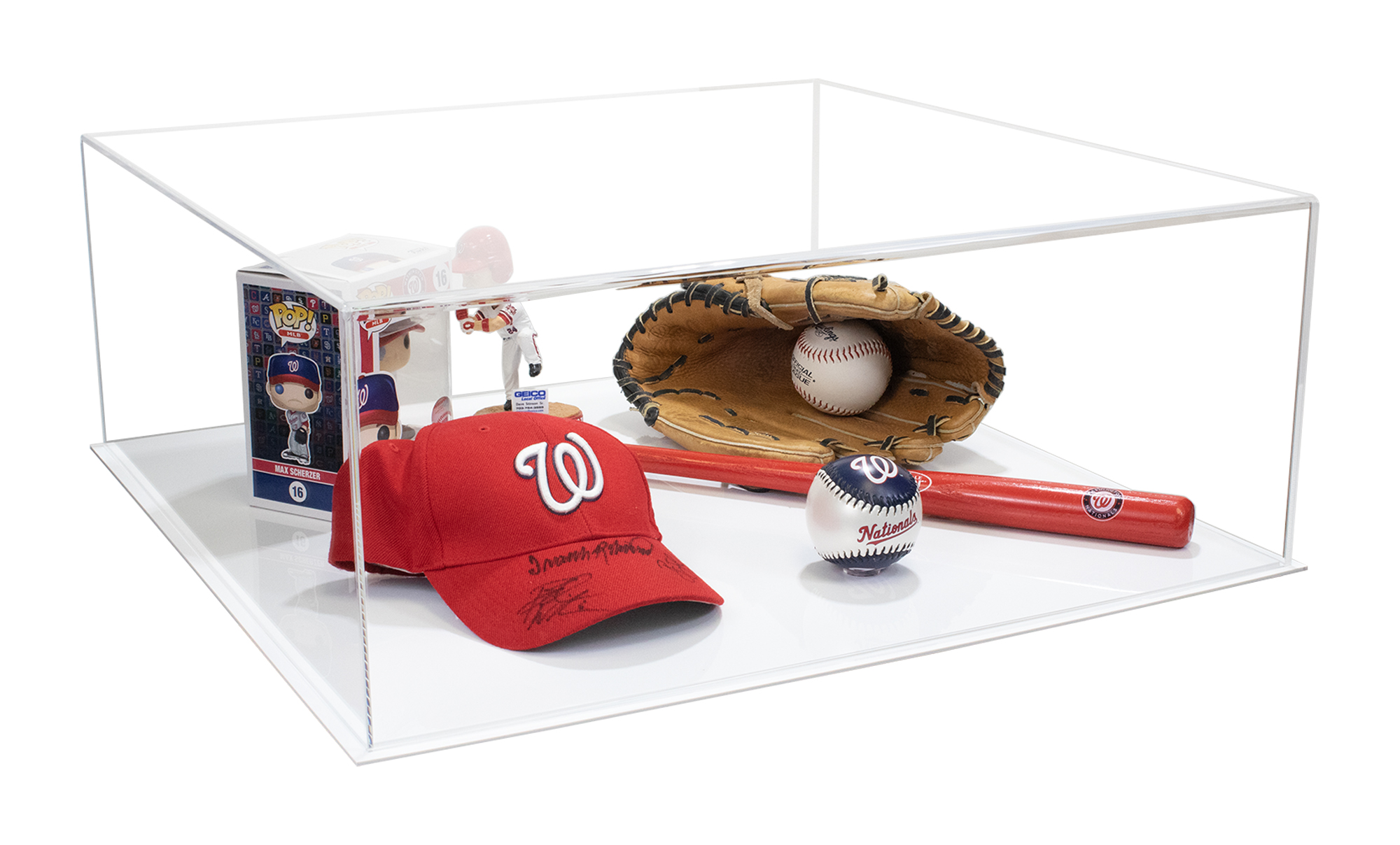 Better Display Cases Clear Acrylic Large Versatile Display Case with ...