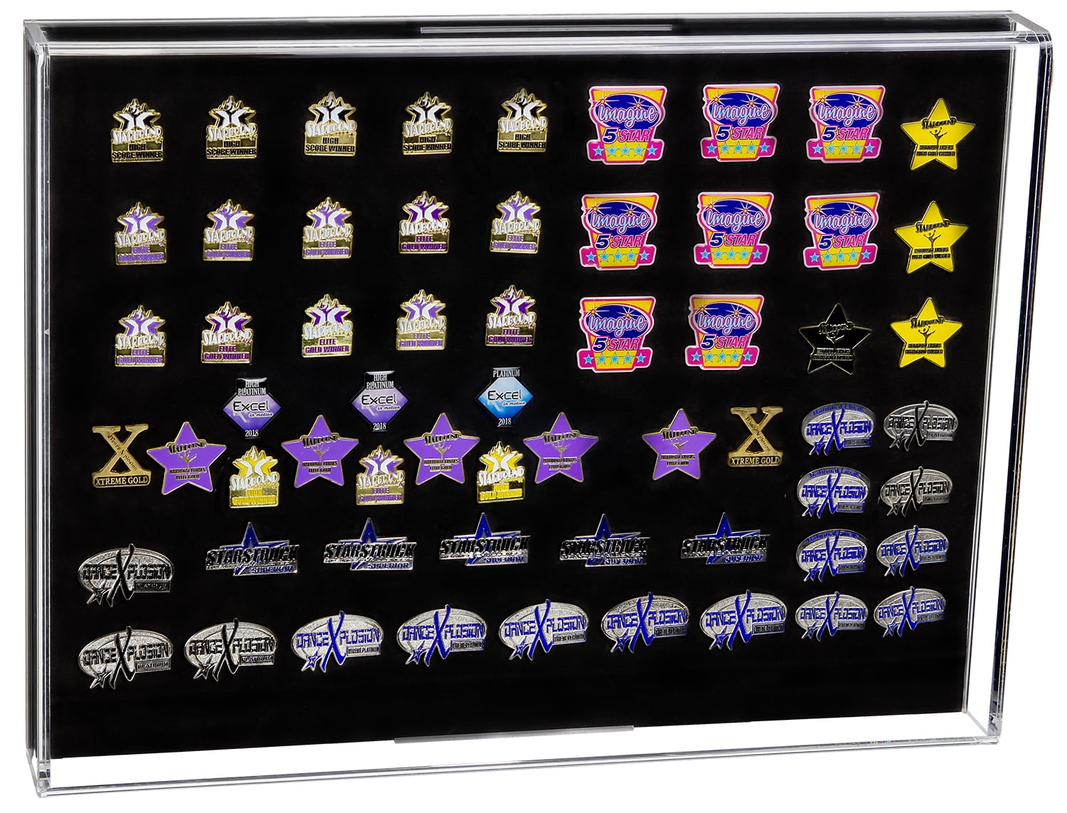Better Display Cases Pin Collector's Display Case - for Disney, Olympic ...