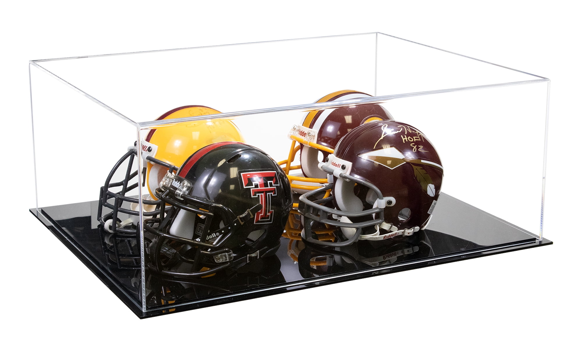 Better Display Cases Versatile Clear Acrylic Display Case with Clear ...
