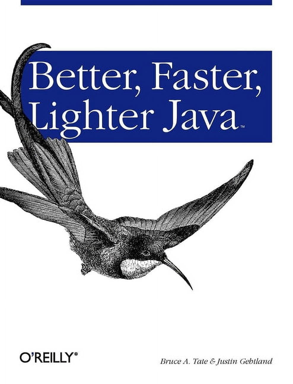 Better, Faster, Lighter Java (Paperback) - Walmart.com