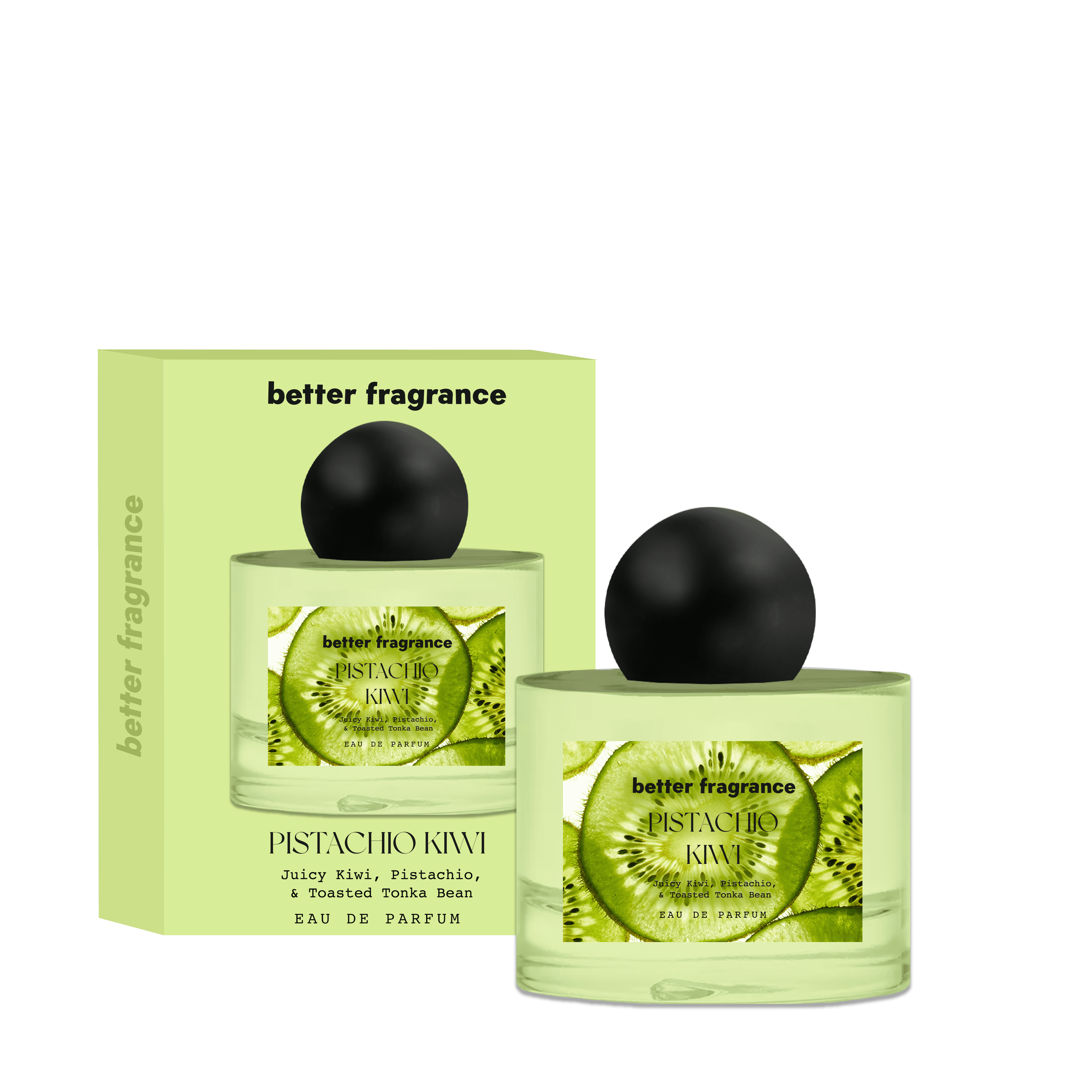 Better Fragrance Pistachio Kiwi Eau de Parfum 20 ml Travel Size for ...