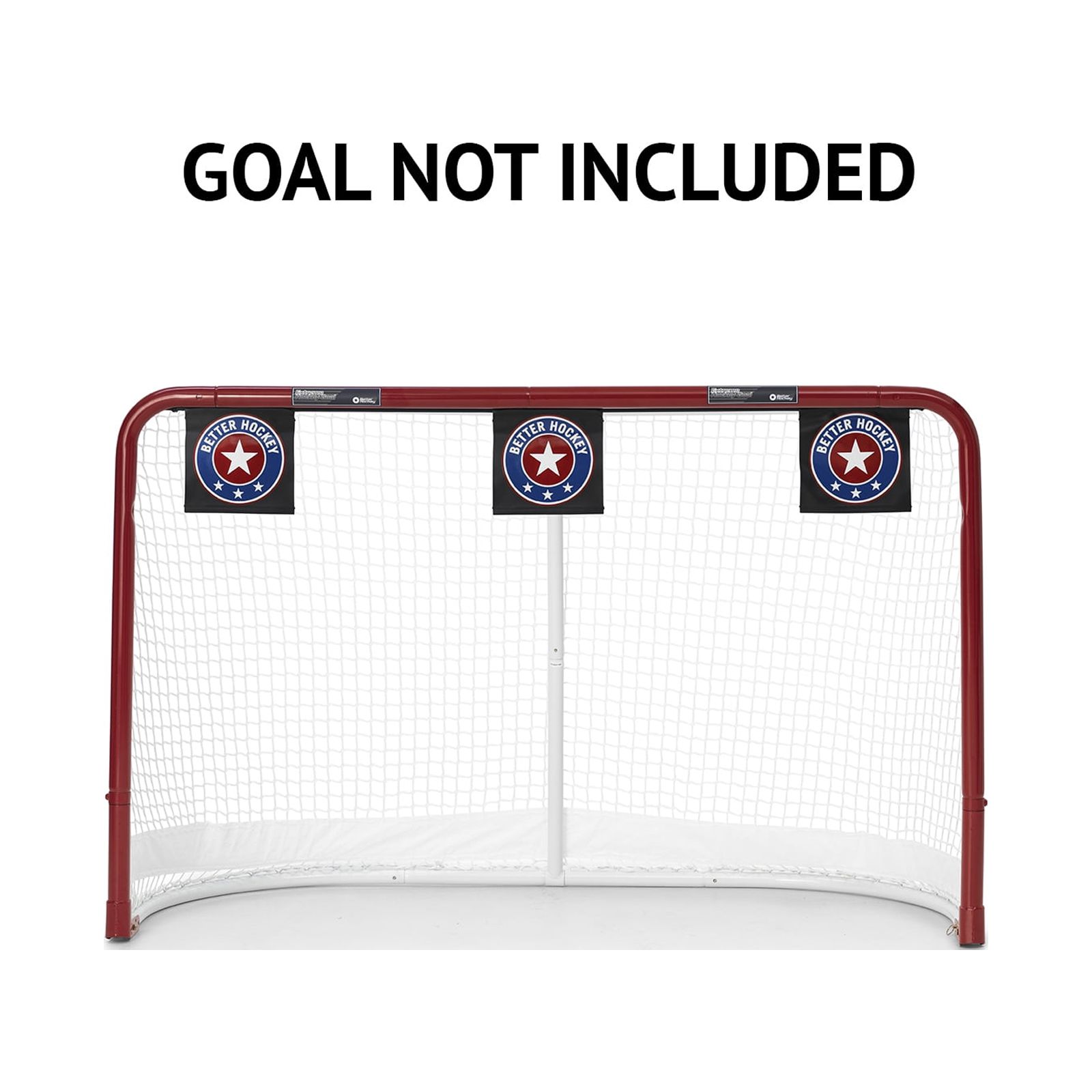 Monster by EZgoal Hockey Folding Goal with Backstop and 4 Targets Net ...