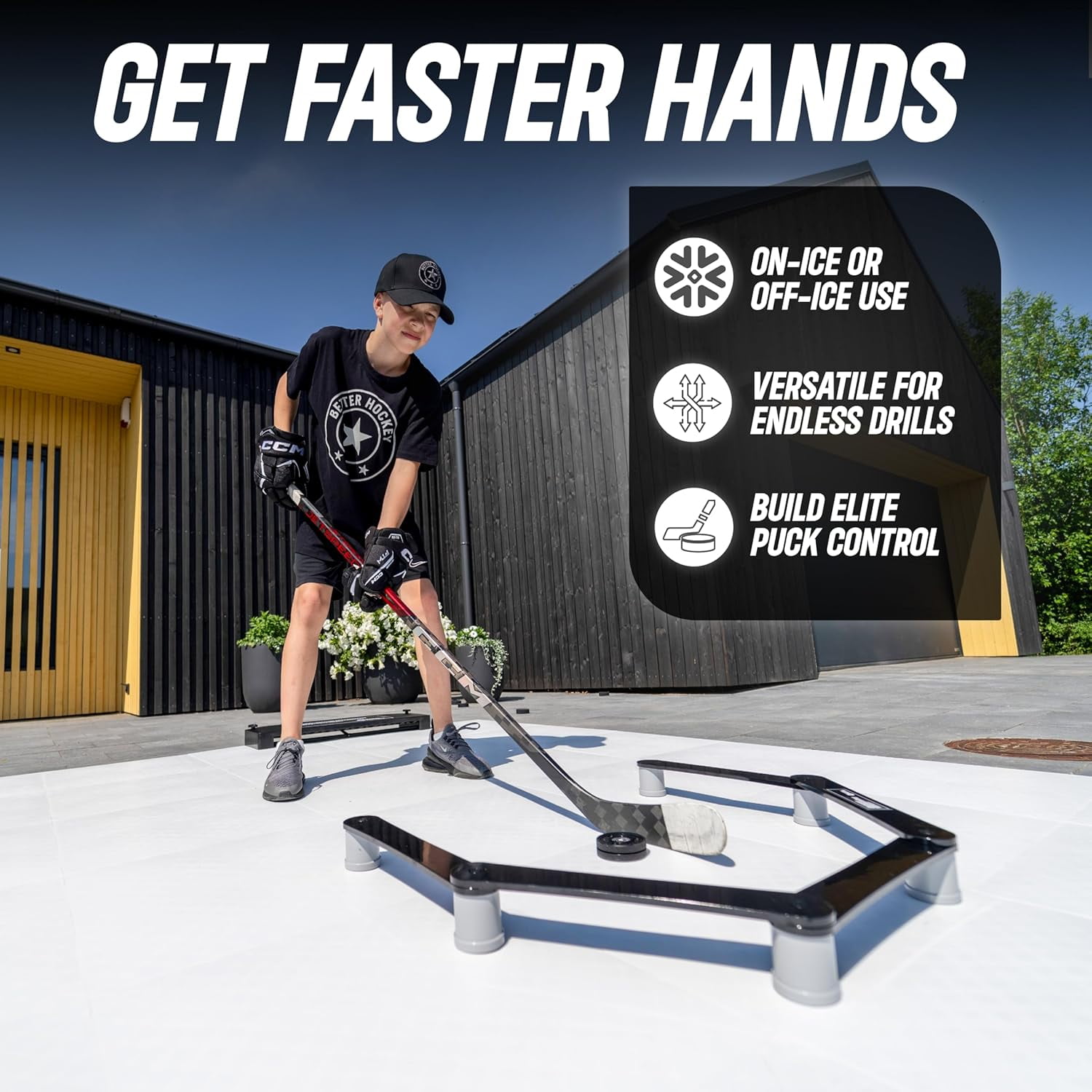 Better Hockey Extreme Stickhandling Trainer - Professional Quality ...