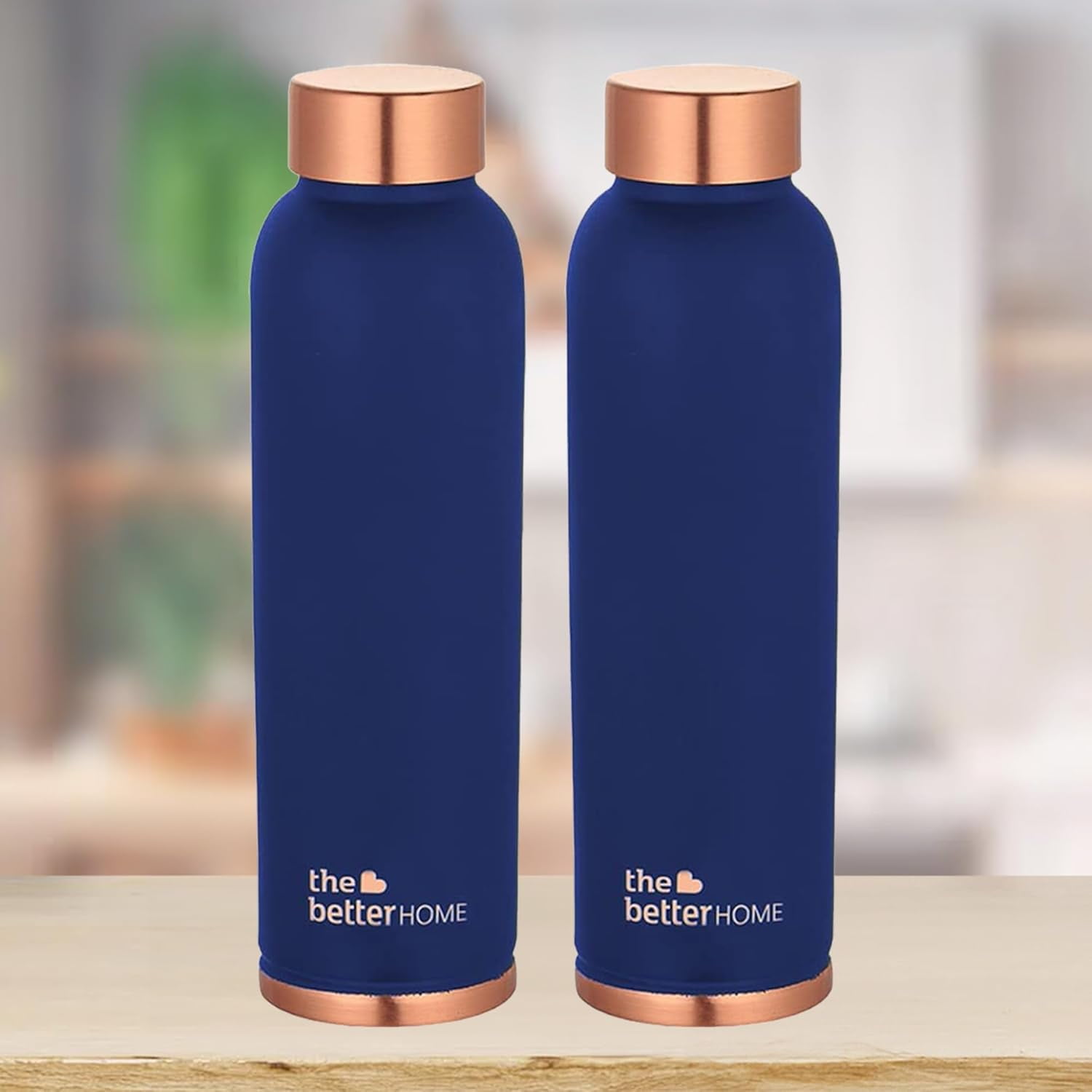 The Better Home Copper Water Bottle 1 Litre BPA Free Leak Proof Bottle ...