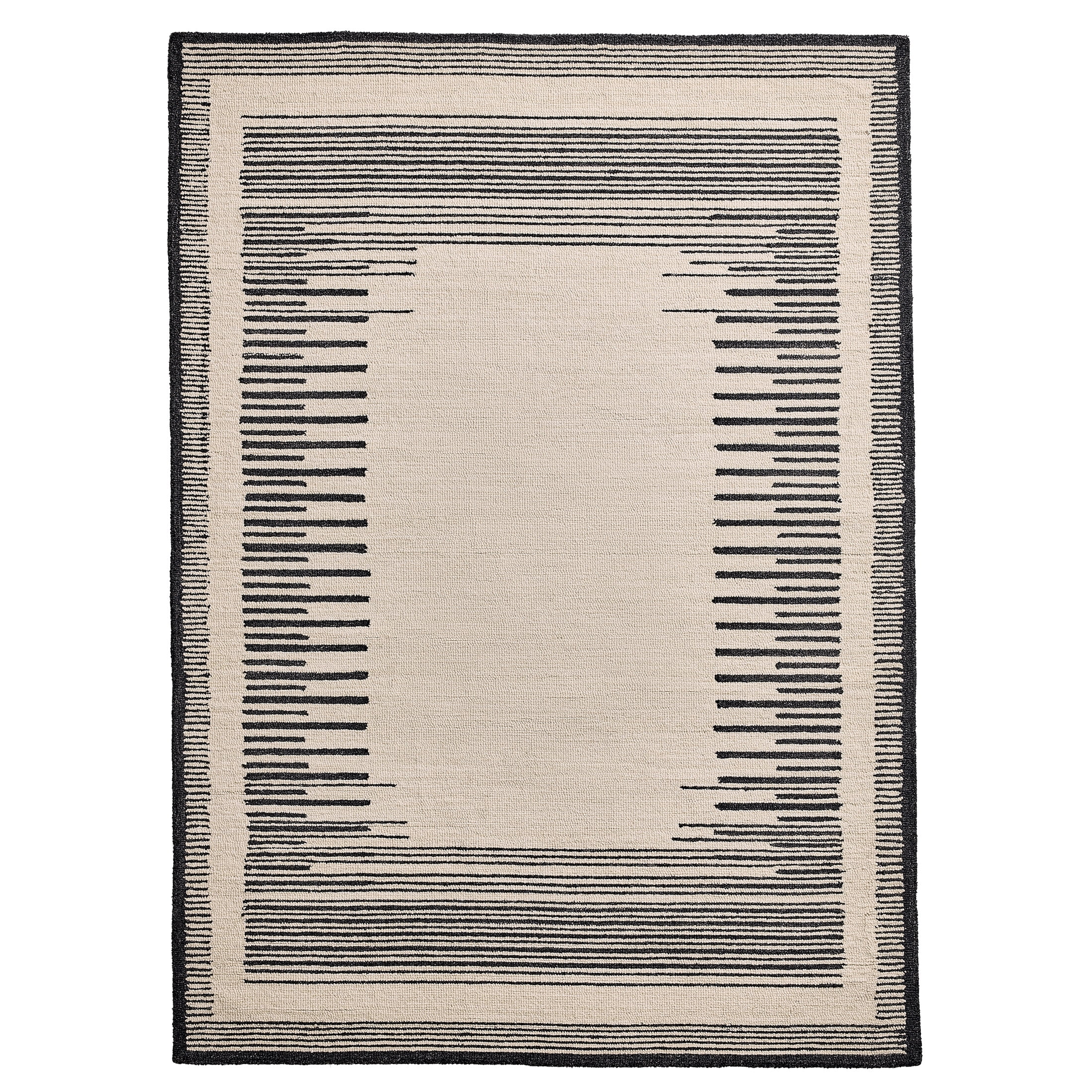 Better Homes & Garden Abstract Border Lines Area Rug 5x7 - Walmart.com