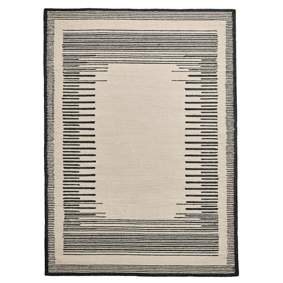Better Homes & Garden Abstract Border Lines Area Rug 5x7 - Walmart.com