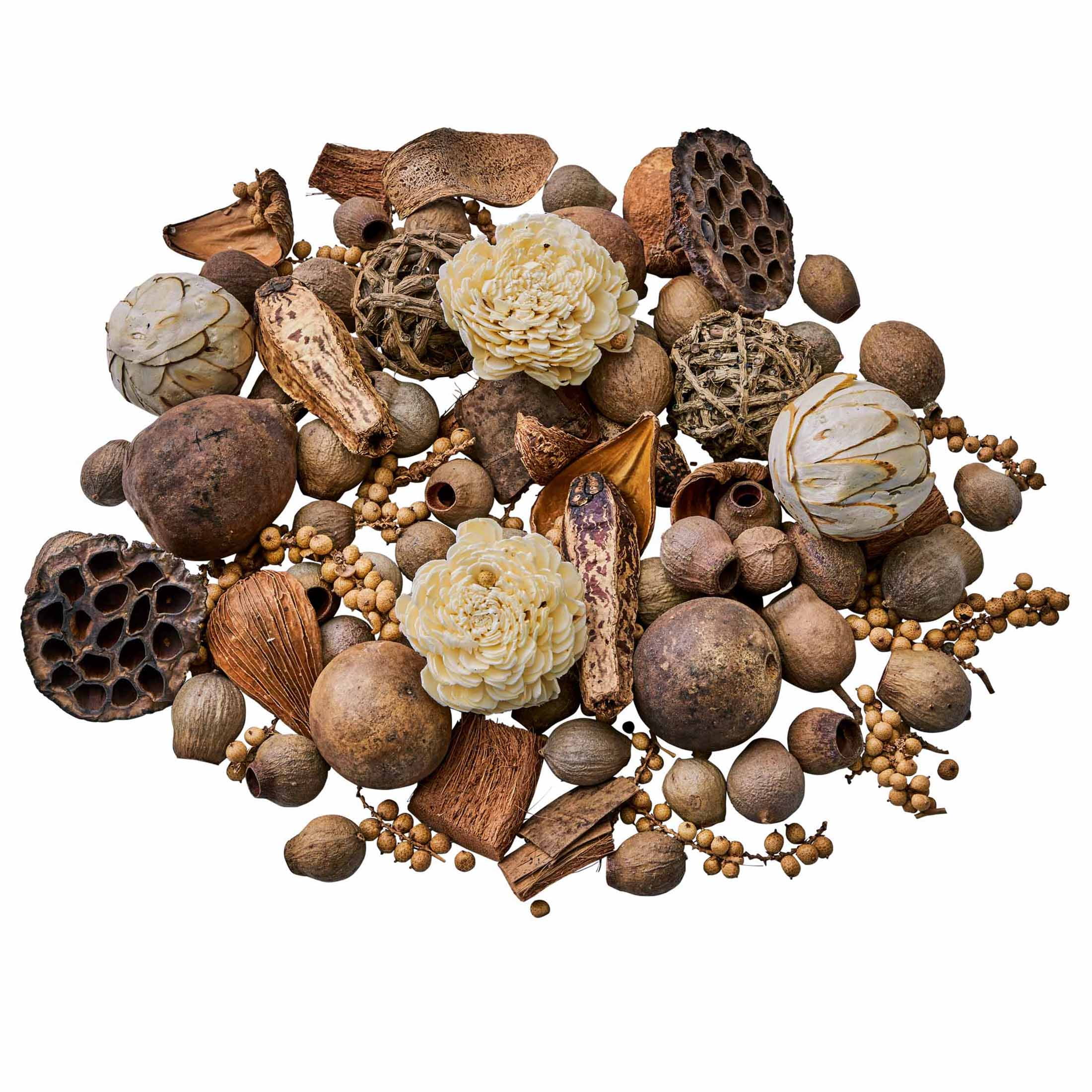 Better Homes & Gardens Decorative Beige Bowl Filler 18 oz Handcrafted ...