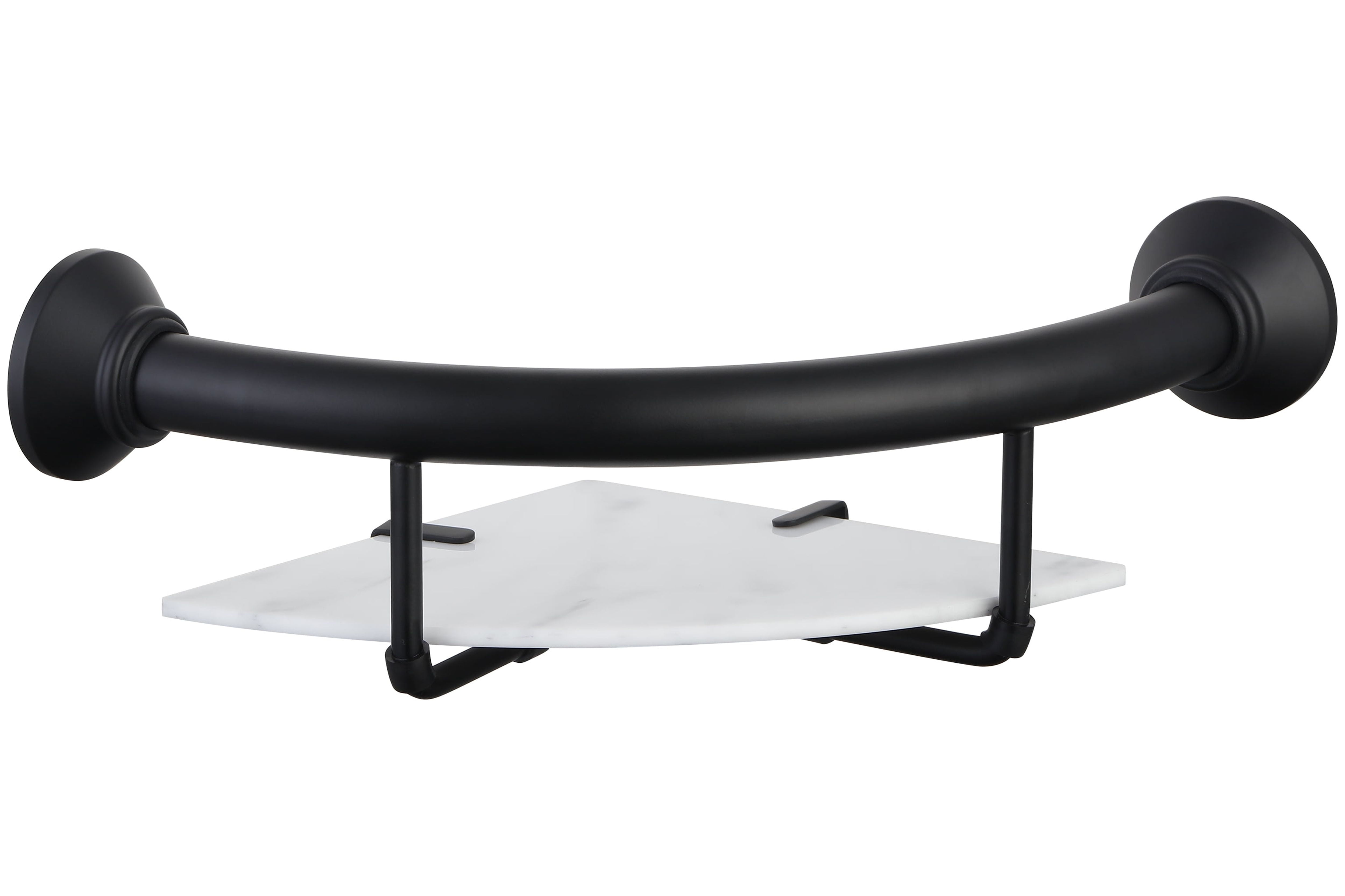 Better Homes & Garden Matte Black Corner Grab Bar - Walmart.com