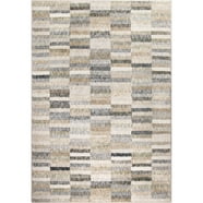 Mainstays Neutral Abstract Washable Indoor Area Rug, Abstract Neutral ...