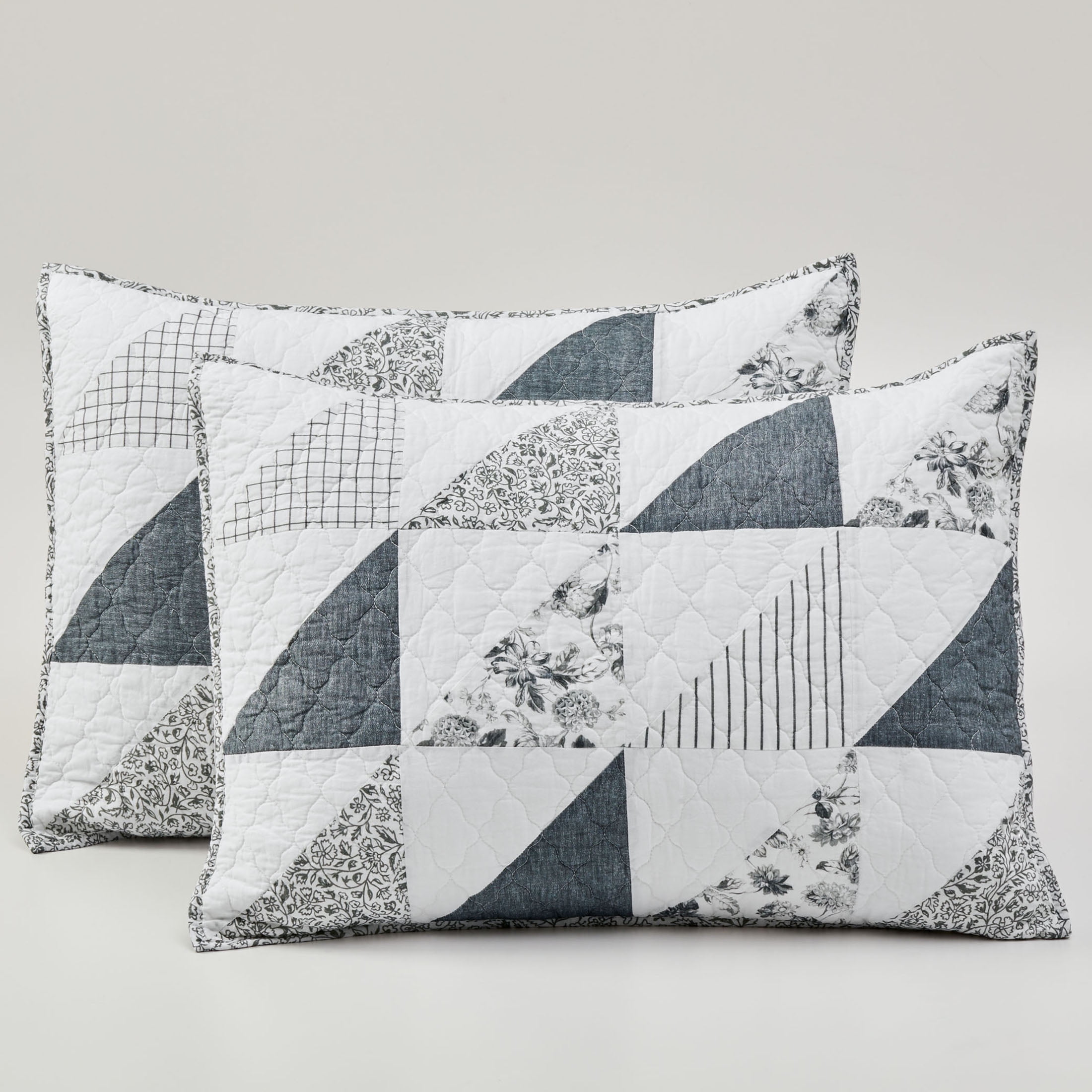 Better Homes & Garden White Heirloom Patchwork, Standard Sham (2 Count ...