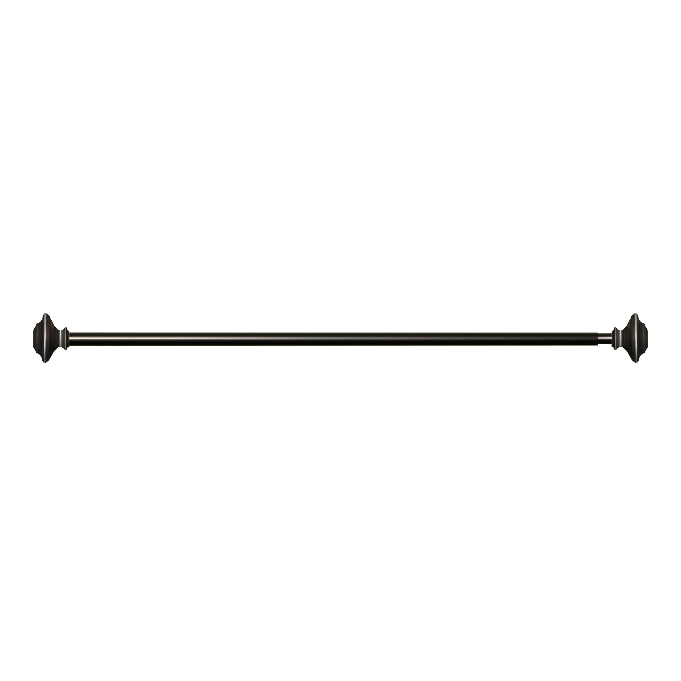 Better Homes & Gardens 1" Classic Square Curtain Rod, Bronze - Walmart.com