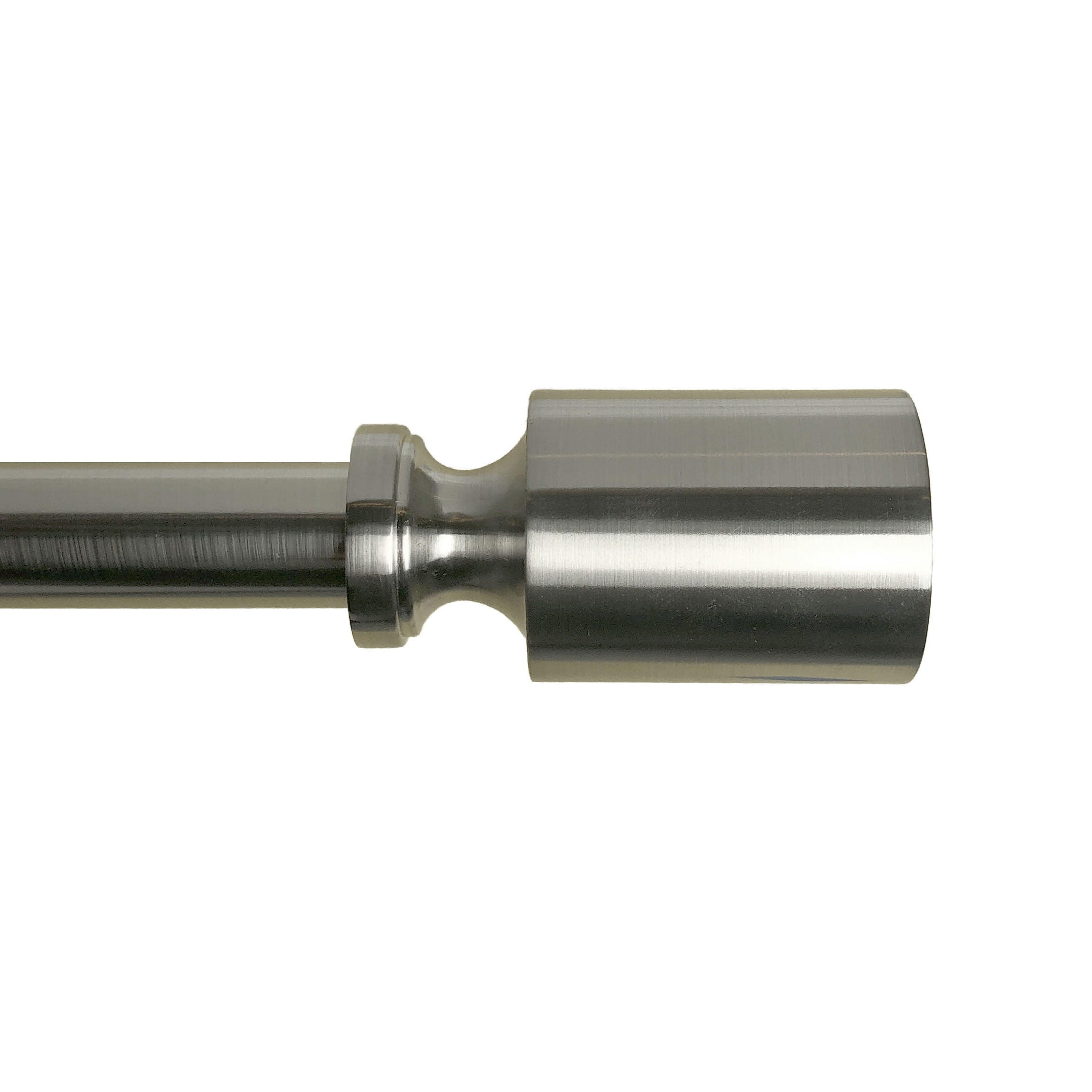 Better Homes & Gardens Modern Flare Curtain Rod Nickel Finish ...