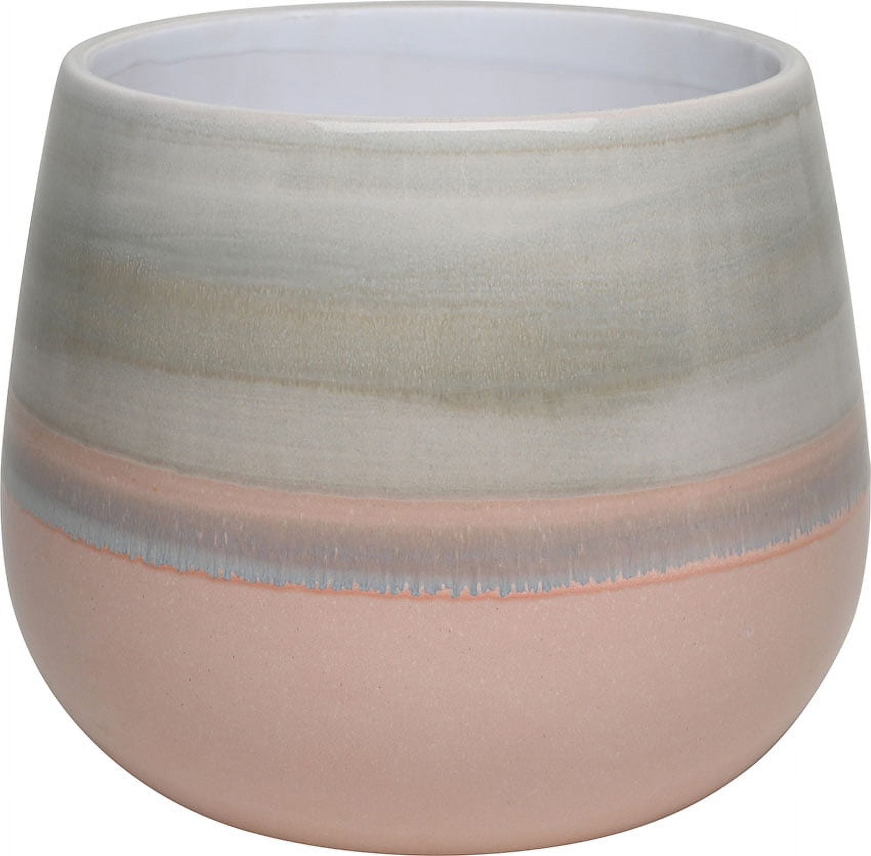 Better Homes & Gardens 10 inch Ceramic Emily Planter Pink - Walmart.com