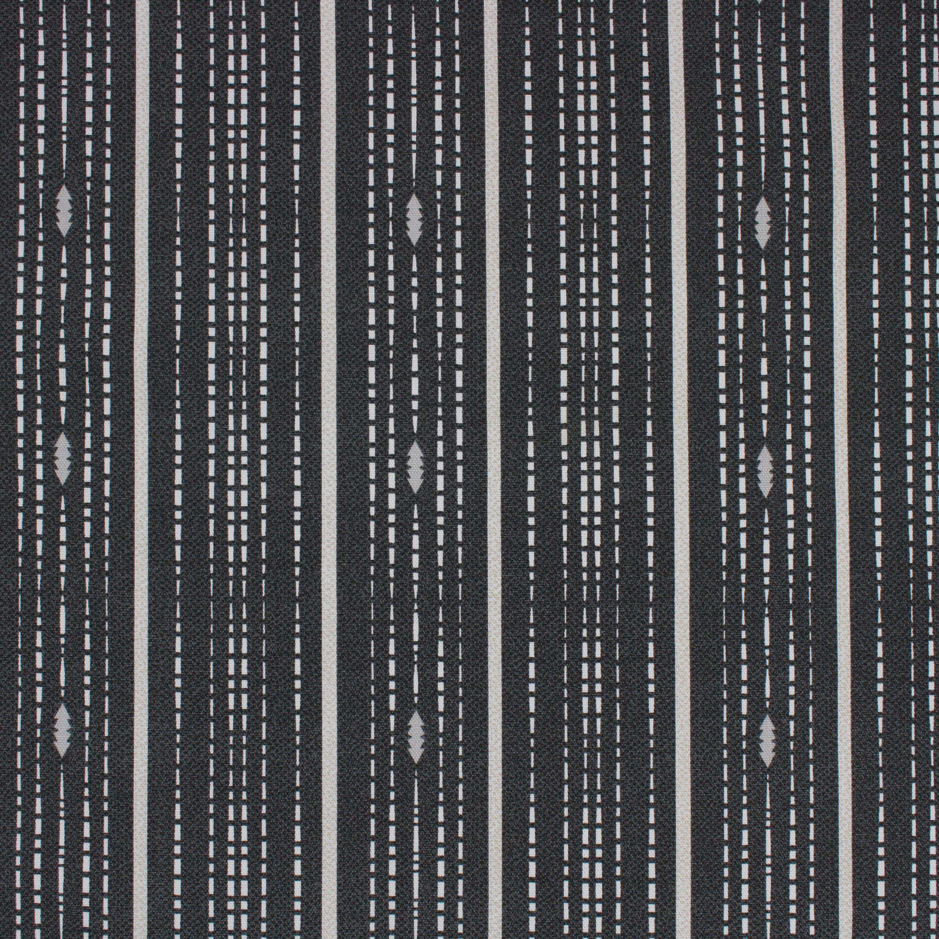 Better Homes & Gardens 100% Cotton Dotted Stripe Black, 2 Yard Precut ...