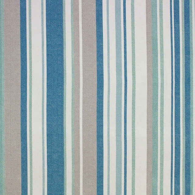Better Homes & Gardens 100% Cotton Mixed Stripe Teal, 2 Yard Precut ...