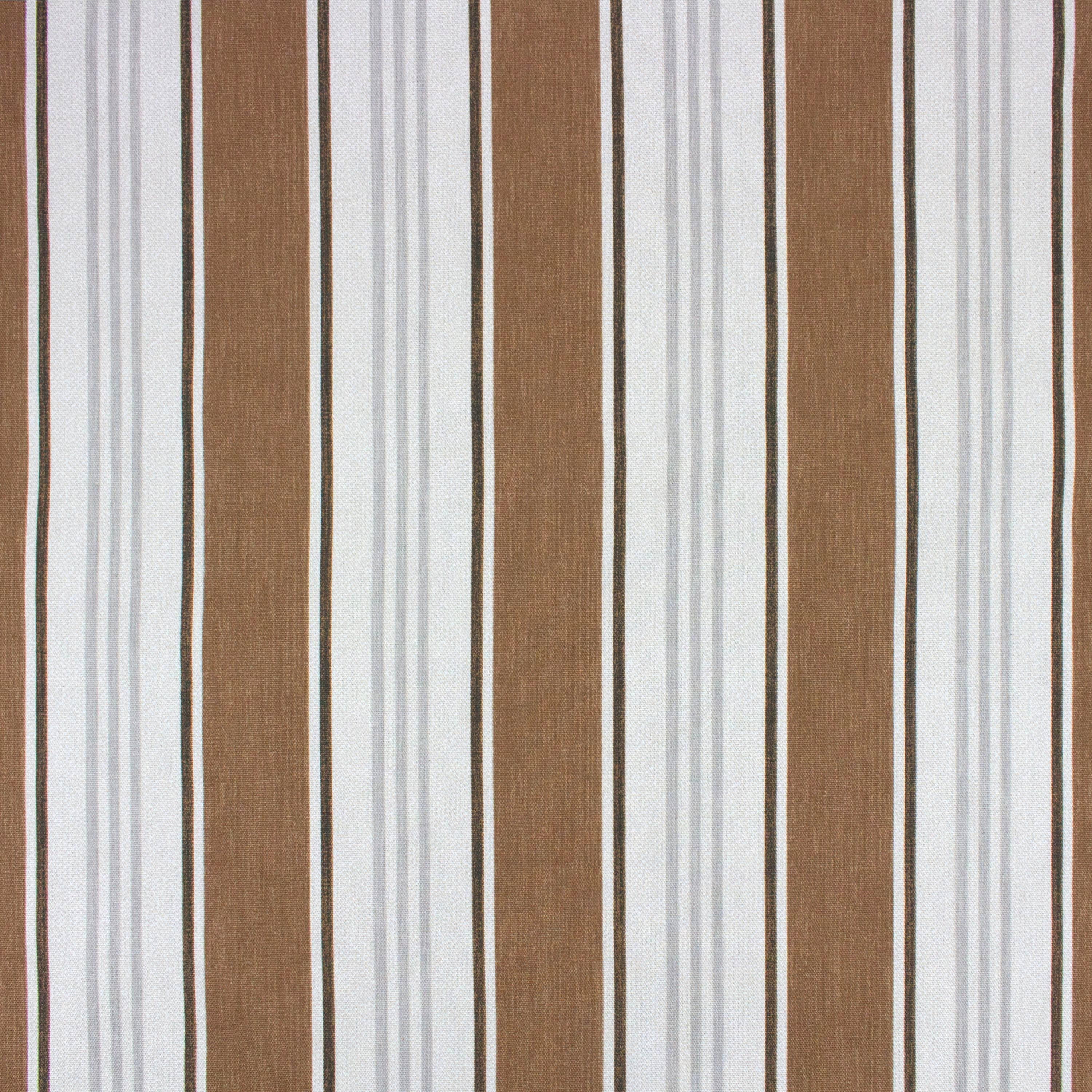 Better Homes & Gardens 100% Cotton Wide Stripe Brown, 2 Yard Precut ...