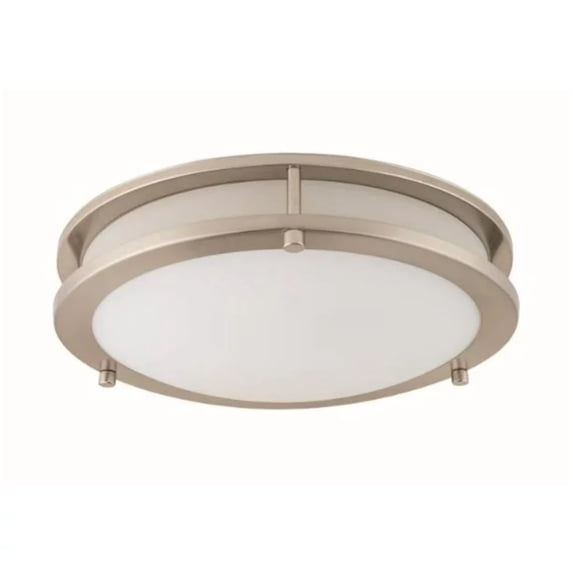 Better Homes &Gardens 11.81in Round Modern LED Ceiling Light Frosted ...