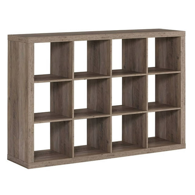 Better Homes & Gardens 12-Cube Storage Organizer, Rustic Gray - Walmart.com