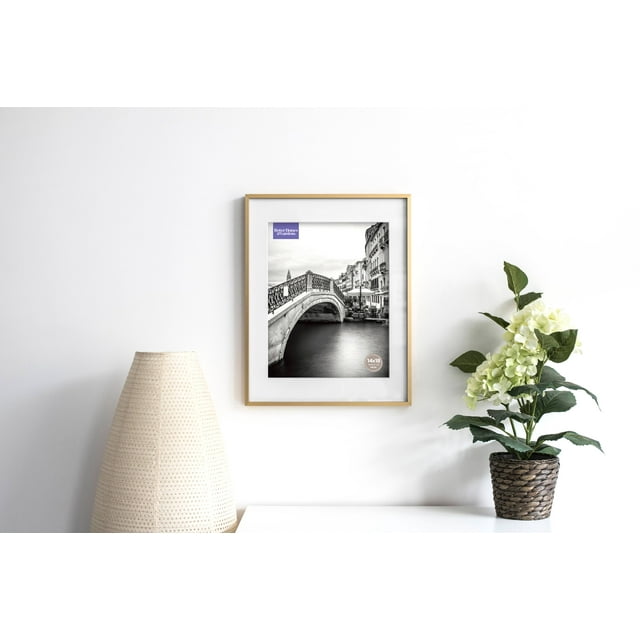 Better Homes & Gardens 14x18 Matted to 11x14 Gold Frame - Walmart.com